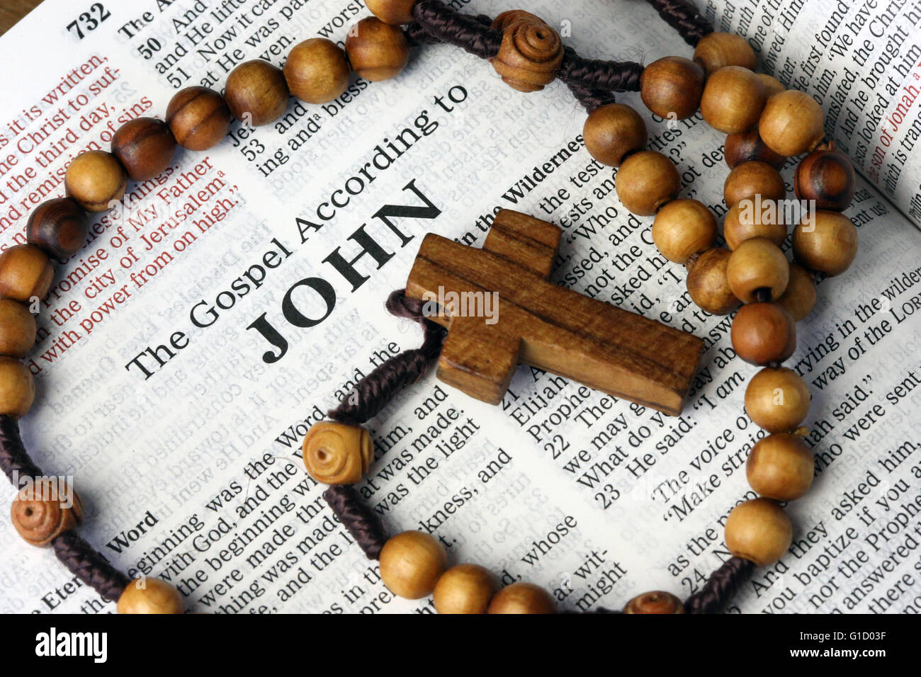 According to john hi-res stock photography and images - Alamy