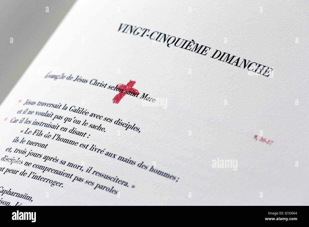 Gospel of st mark hi-res stock photography and images - Alamy