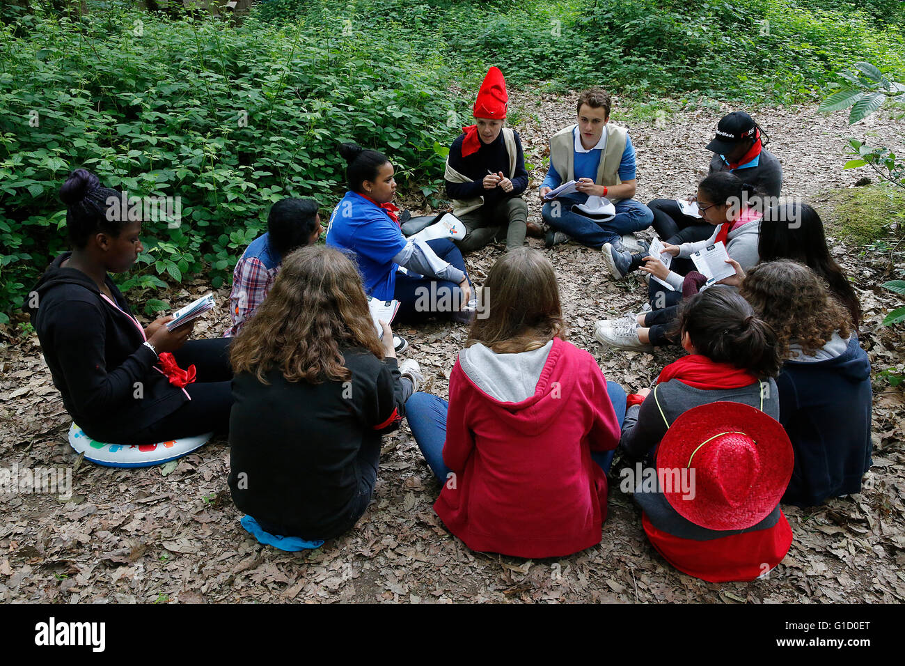 Catholic youth camp france hi-res stock photography and images - Alamy