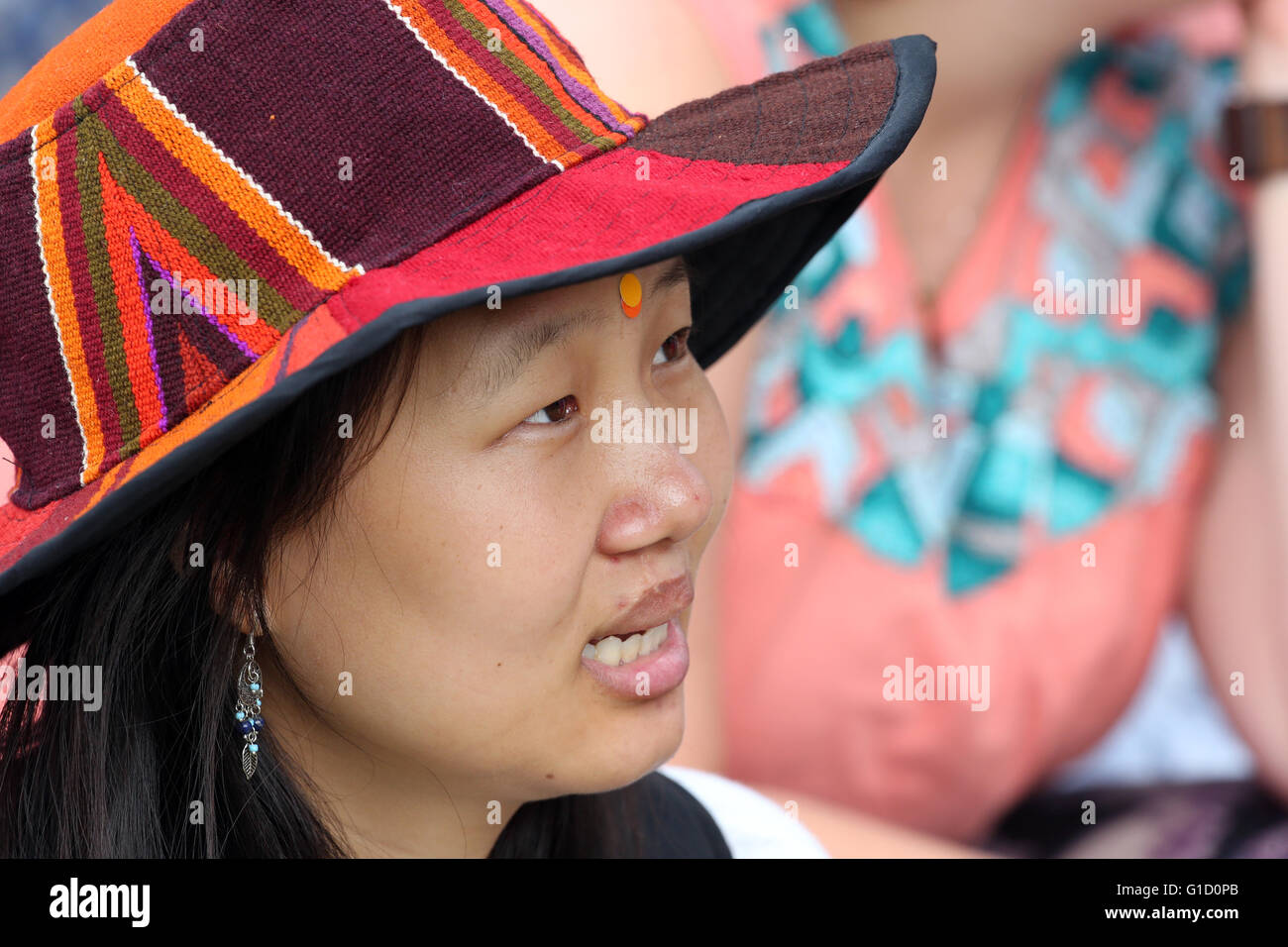 Taize ecumenical community. Young pilgrim. Taize. France Stock Photo ...