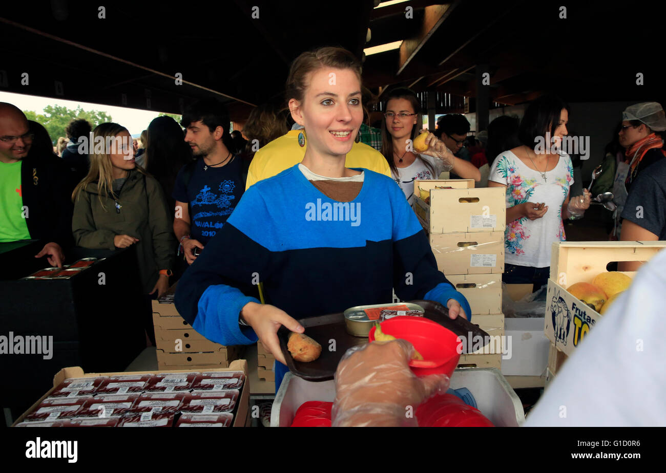 Taize ecumenical community. Meal. Taize. France Stock Photo - Alamy