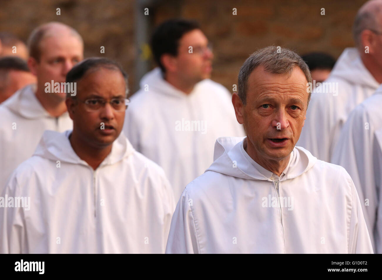 Taize ecumenical community. Brother Alois, the Prior of the Taize ...