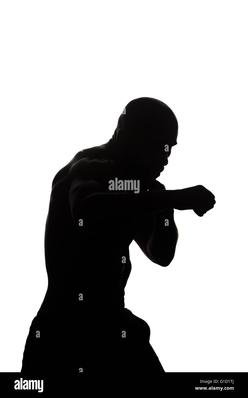 Mma Fighter Silhouette
