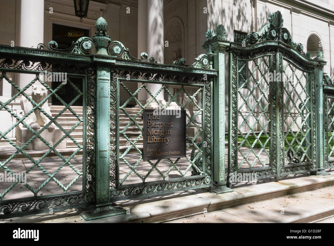 The Pierpont Morgan Library & Museum, 36th Street, NYC Stock Photo - Alamy