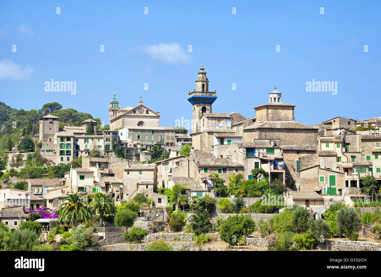 Mountain village Valldemosa in Mallorca, Spain Stock Photo - Alamy