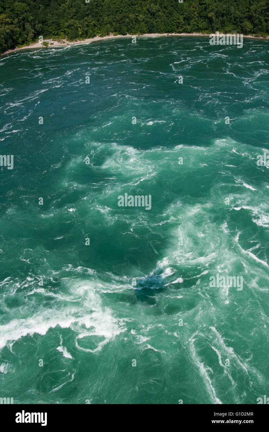 The Niagara River's own natural whirlpool, the Niagara Whirlpool ...