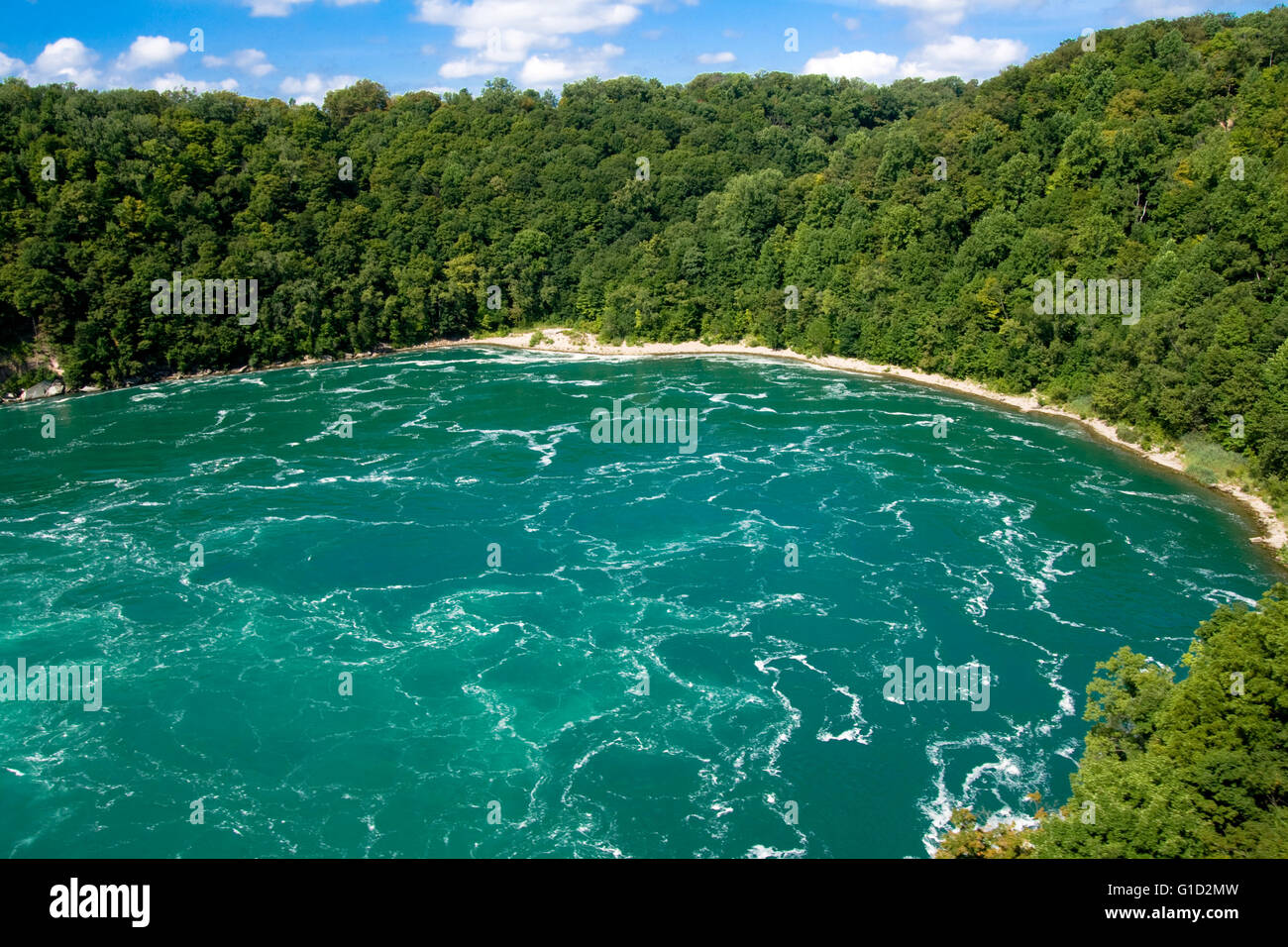 The Niagara River's own natural whirlpool, the Niagara Whirlpool ...