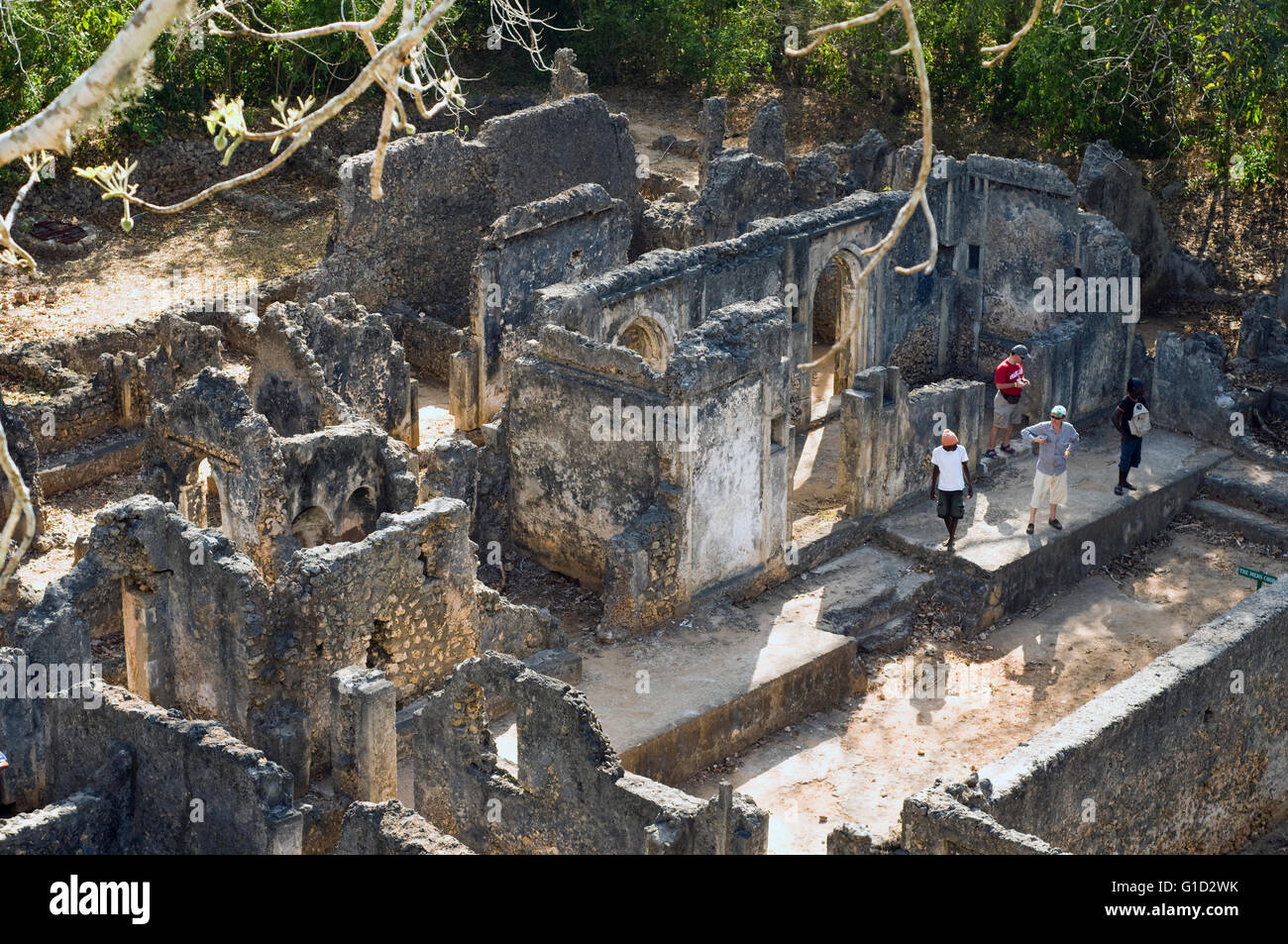 gedi ruins, Malindi Kenya Stock Photo - Alamy