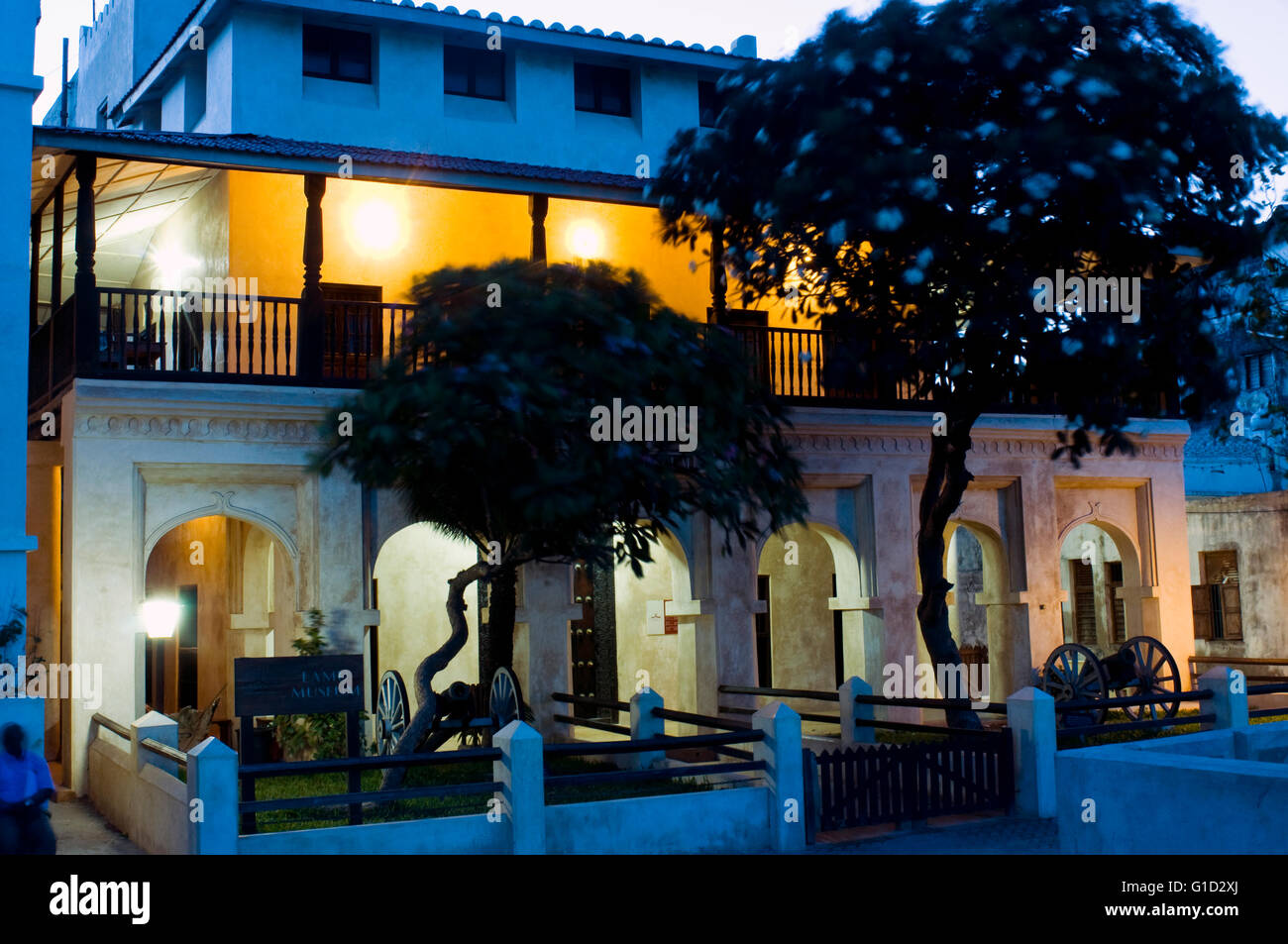 Lamu Museum, Old Stone Town, Lamu, Kenya Stock Photo - Alamy