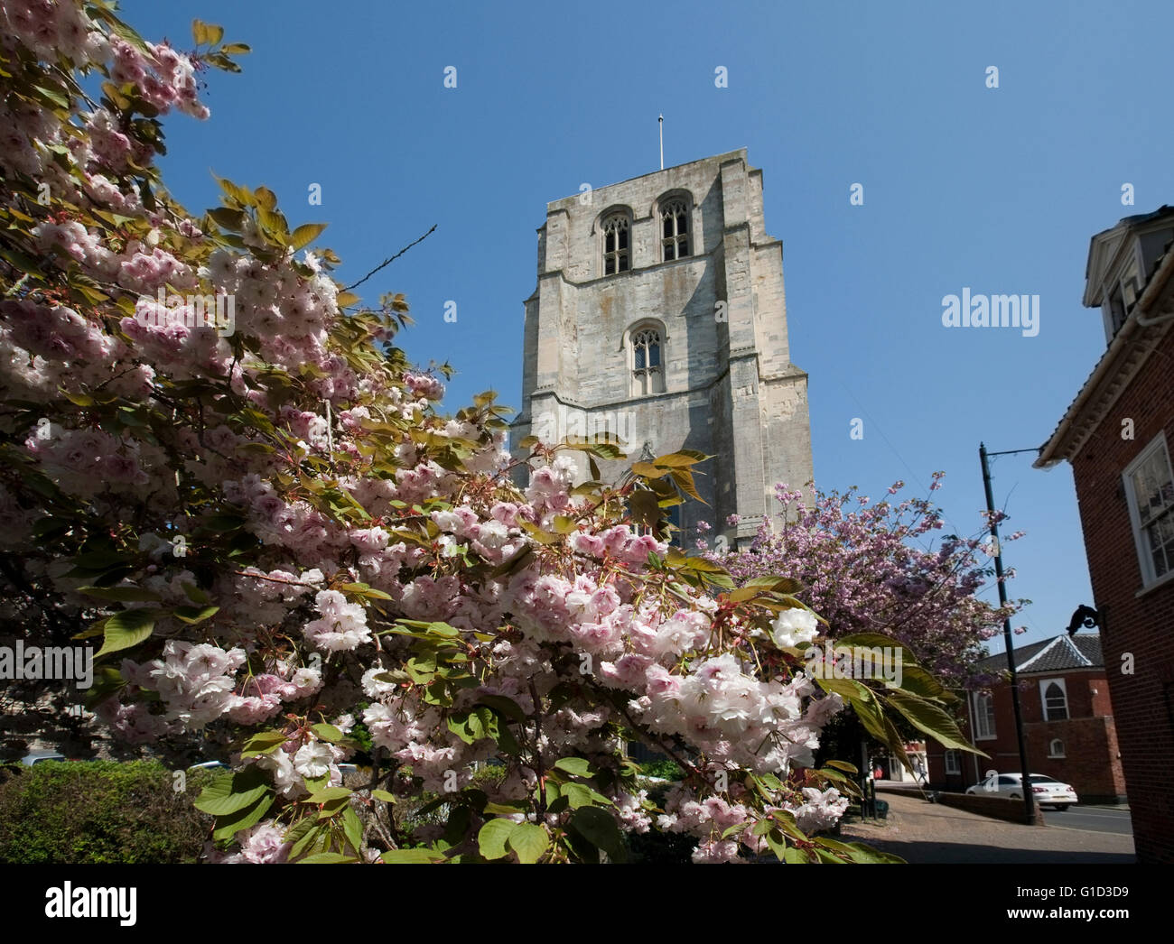 St Michael's Church Beccles Stock Photo - Alamy