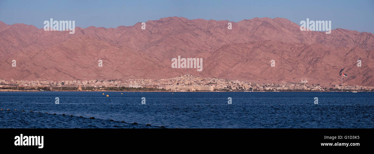 Aqaba jordan panoramic view hi-res stock photography and images - Alamy