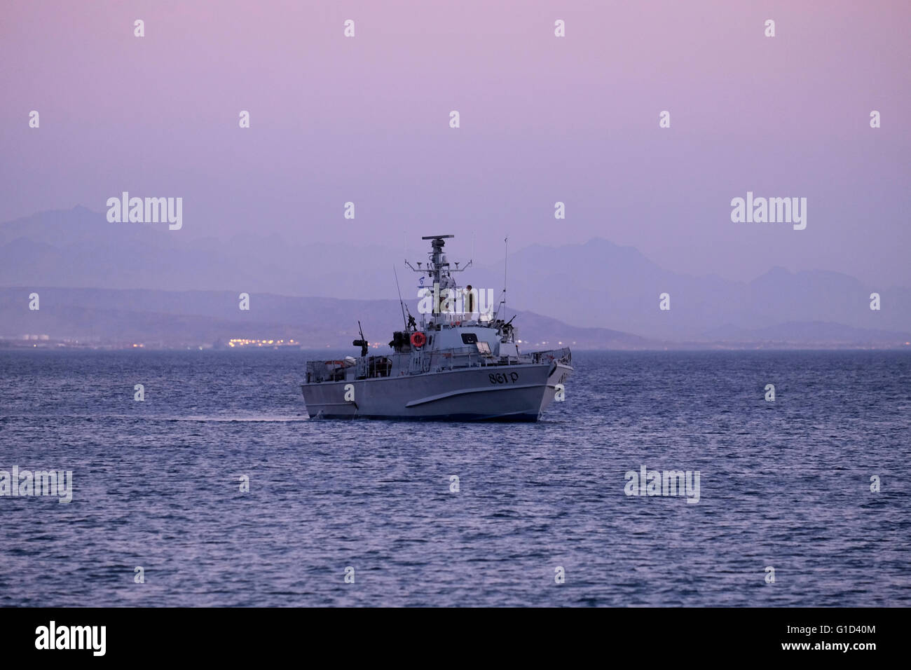An Israeli Shaldag class fast patrol boat of the Israeli Navy ...