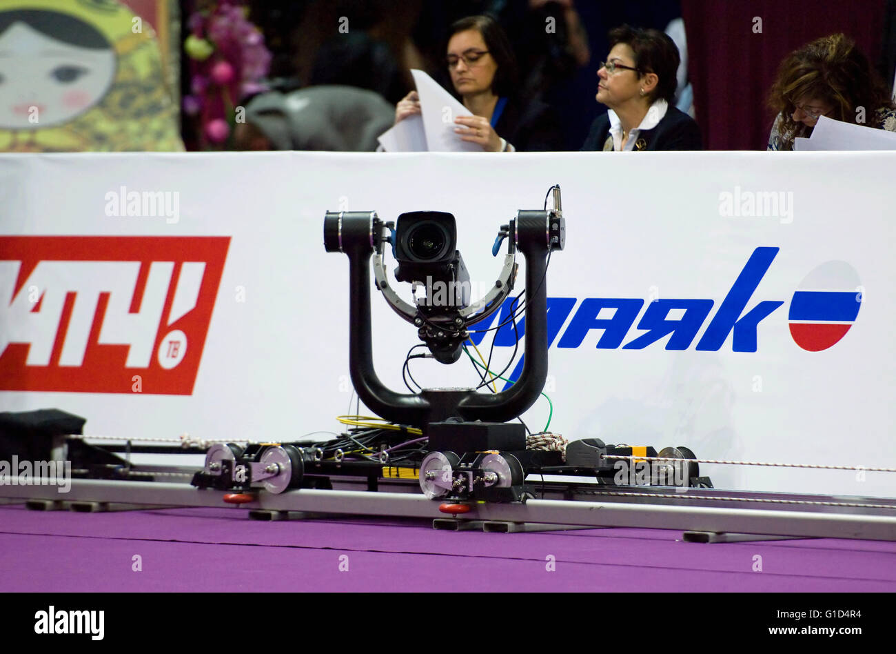 2016 tv camera filming his hi-res stock photography and images - Alamy