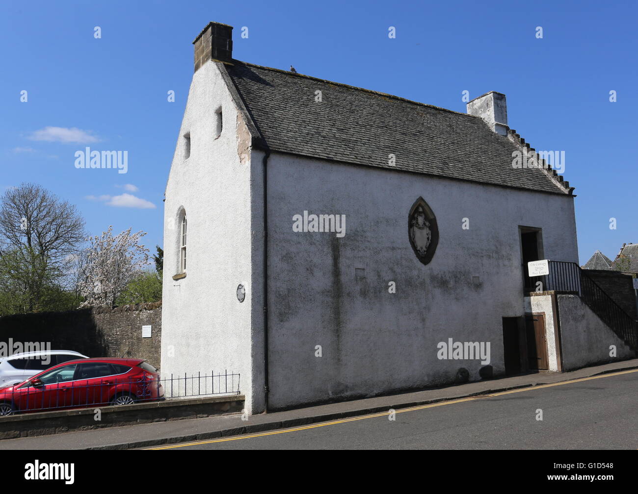 Exterior Leighton Library Dunblane Scotland May 2016 Stock Photo - Alamy