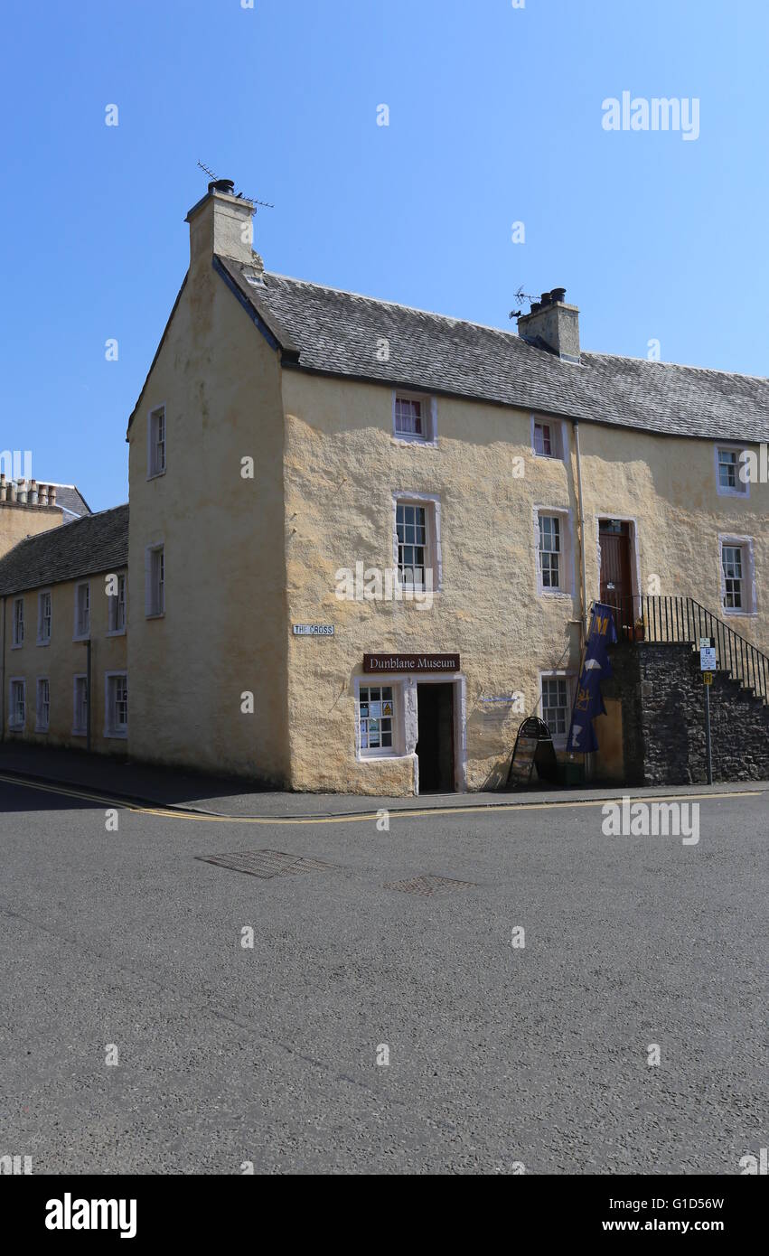 Exterior of Dunblane museum Scotland May 2016 Stock Photo - Alamy