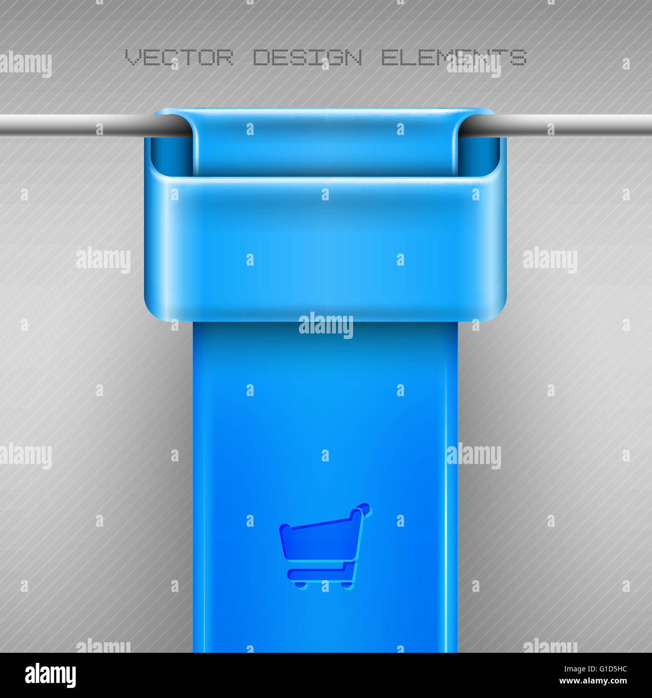 Ribbon flyer vector vectors hi-res stock photography and images - Alamy