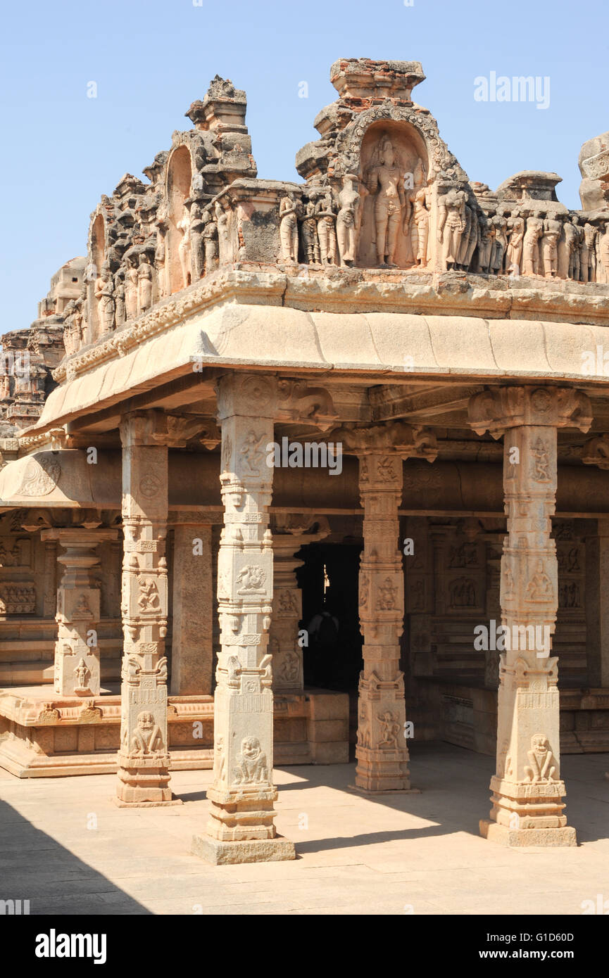 Hazara Rama Temple at Hampi on India Stock Photo - Alamy