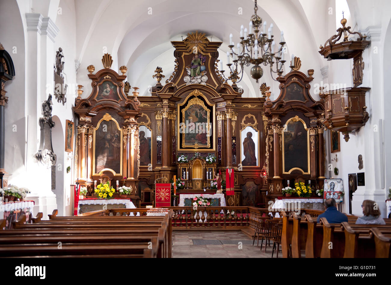 Altar annunciation hi-res stock photography and images - Alamy