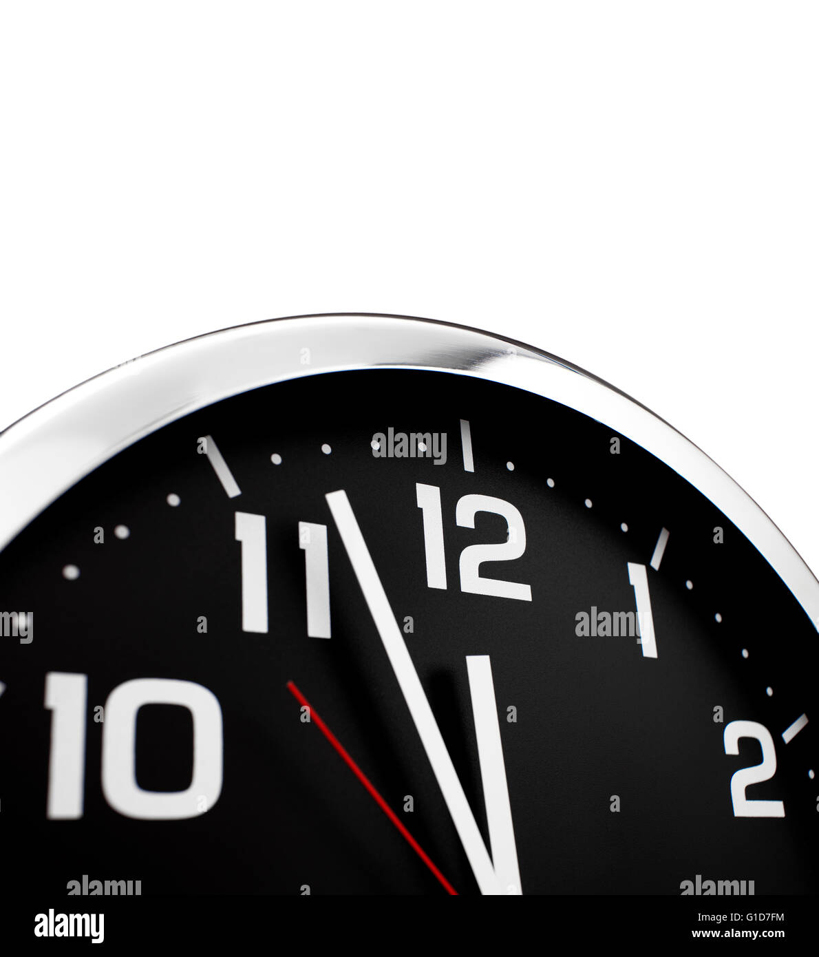 Clock 12 oclock hi-res stock photography and images - Alamy