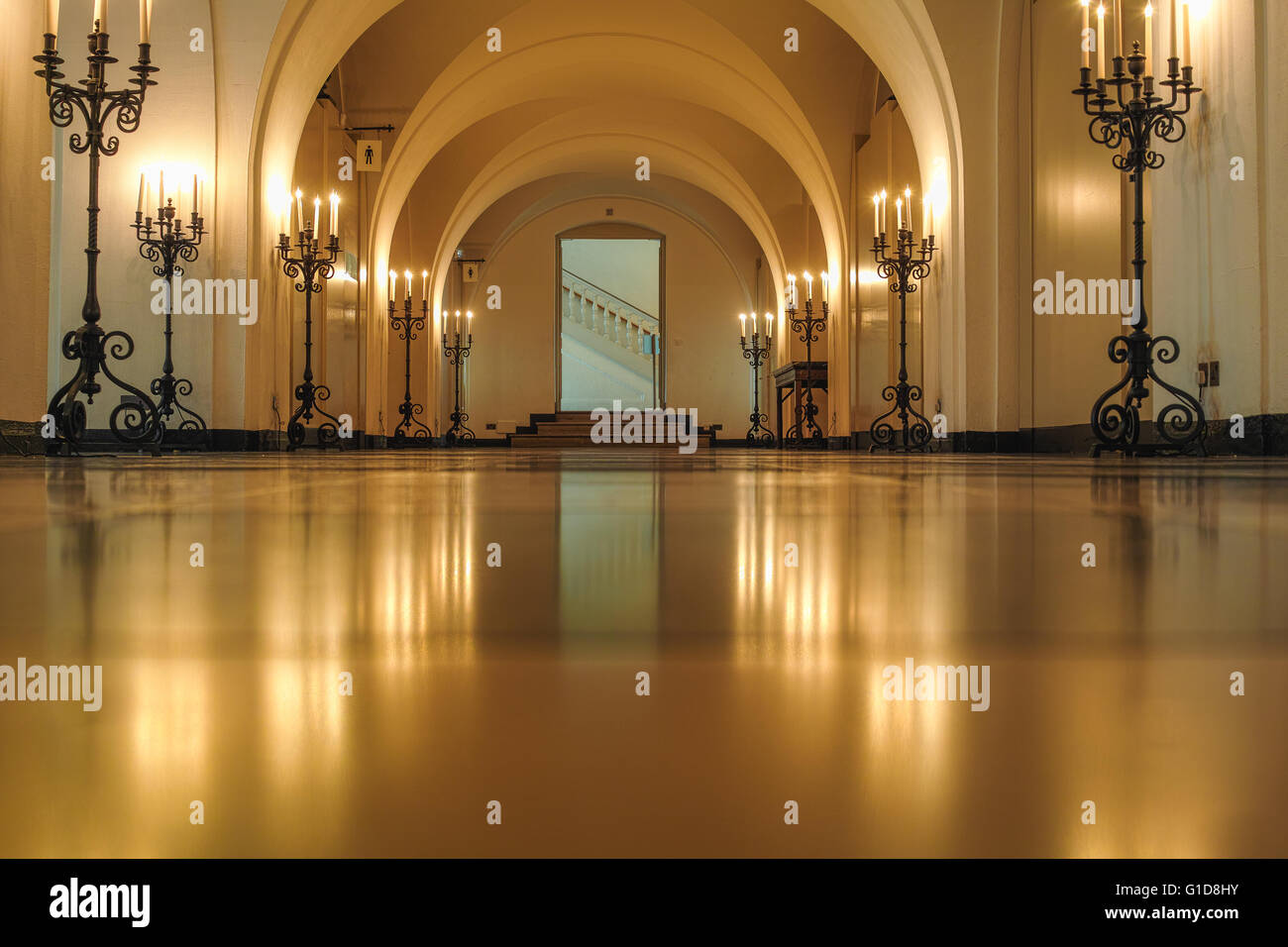 The undercroft at Banqueting House, London, created as a drinking den ...