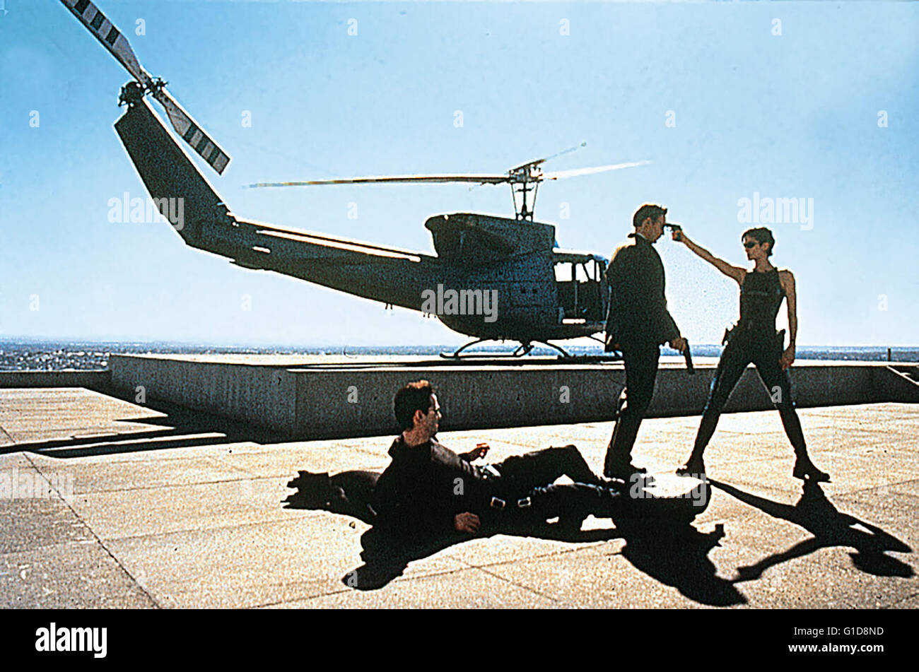 Matrix / Carrie-Anne Moss Stock Photo - Alamy