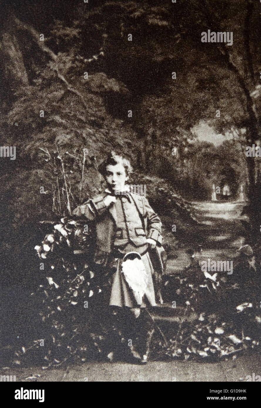 Victorian photographer's calling card circa 1860 Stock Photo - Alamy