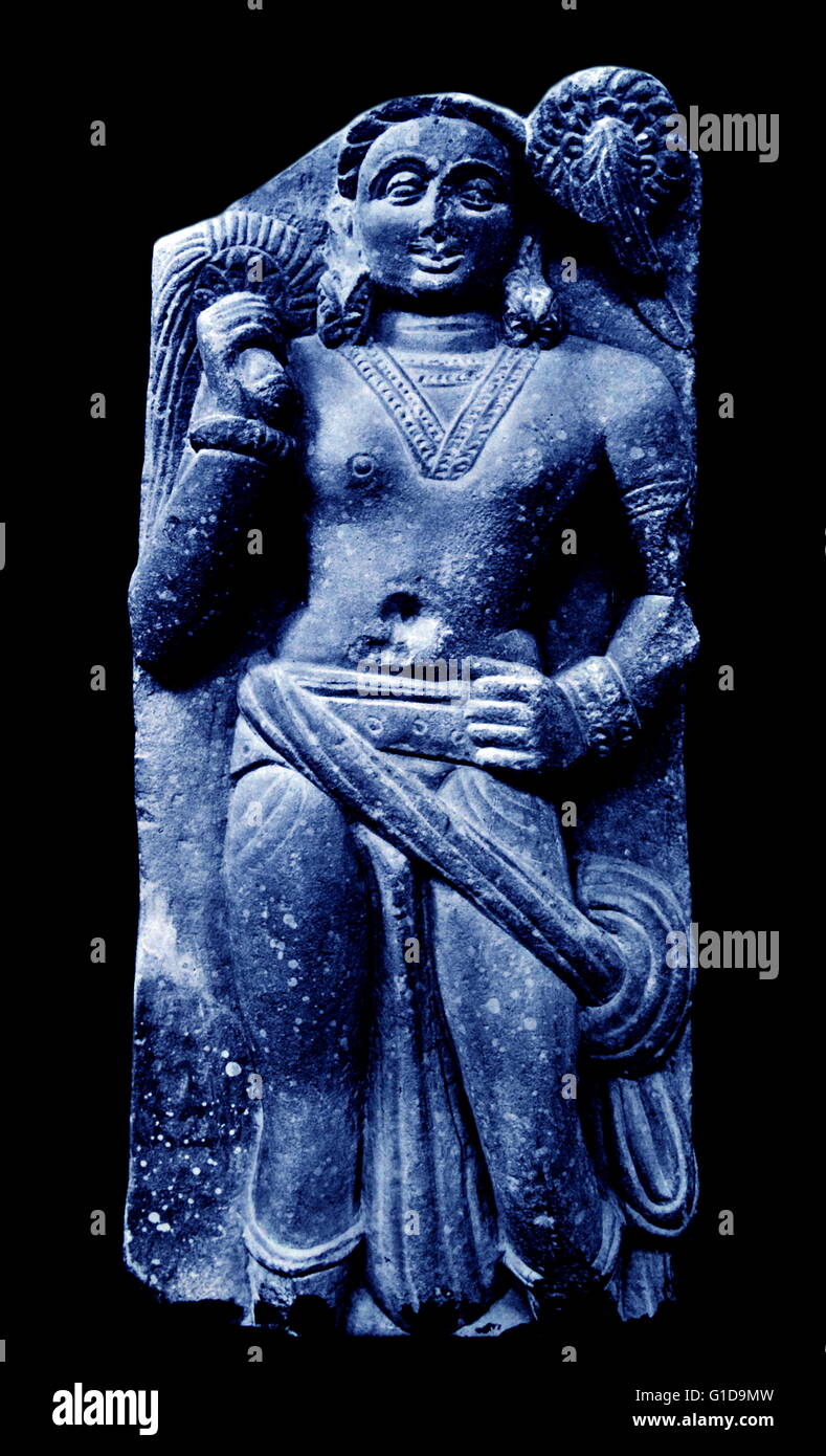 Buddhist art of India: Bodhisattva in Sandstone from Mathura, India 2nd ...