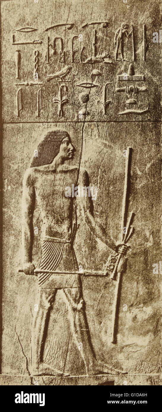 Portrait Panel Of Hesy Ra