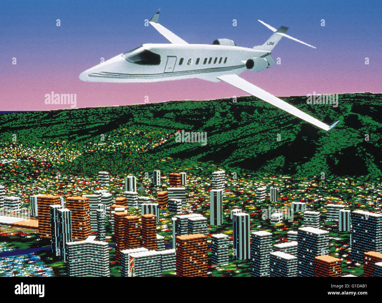 Flight Simulator / CD-ROM Stock Photo - Alamy