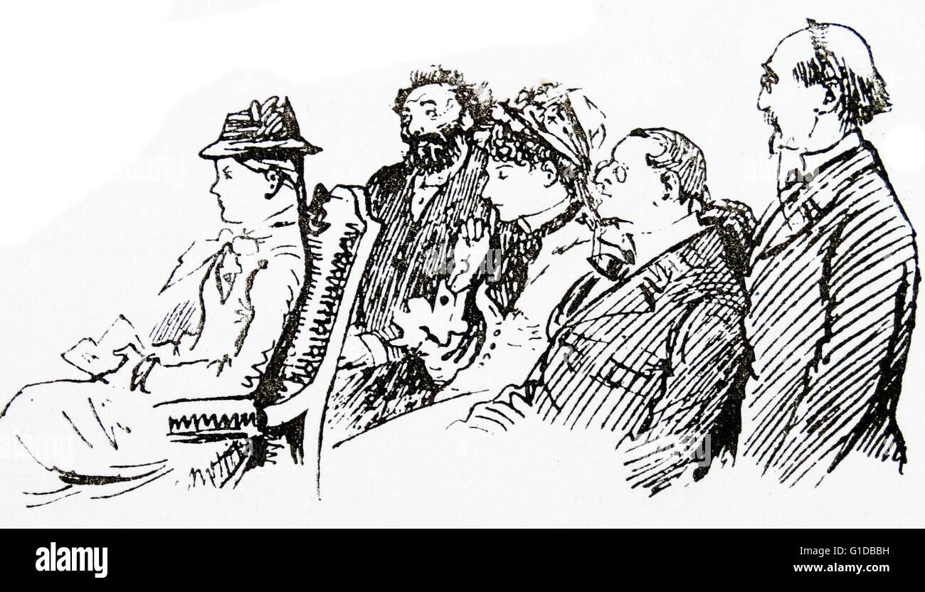 Graphic by Randolph Caldecott (1846-1886) a British artist and ...