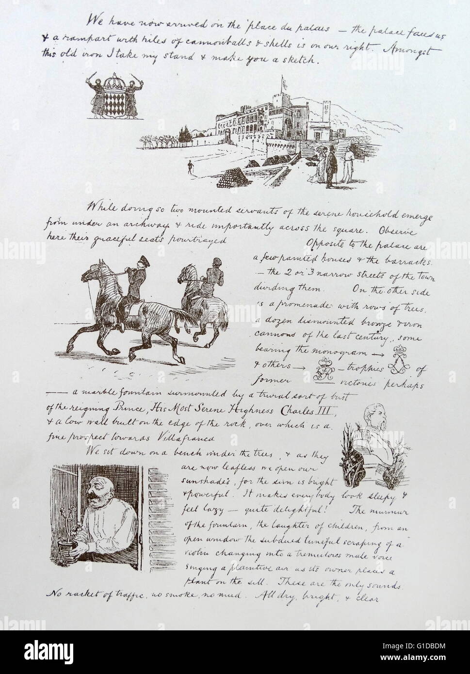 Graphic by Randolph Caldecott (1846-1886) a British artist and ...