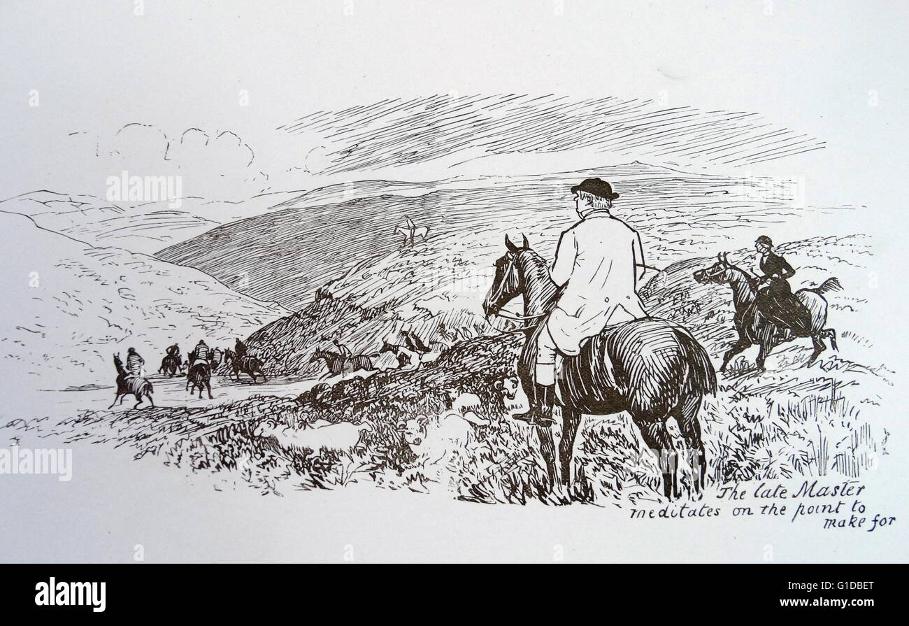 Graphic by Randolph Caldecott (1846-1886) a British artist and ...