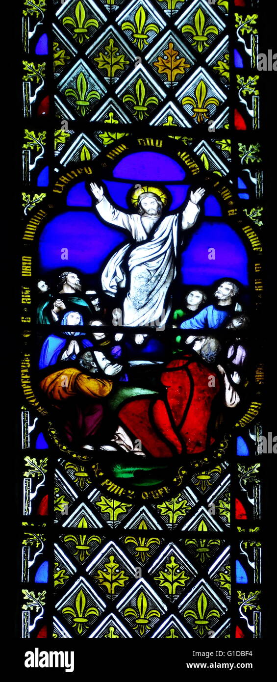 All Saints church of England, Parish church, Wroxton Oxfordshire ...