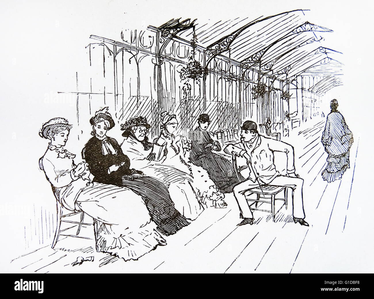 Graphic by Randolph Caldecott (1846-1886) a British artist and ...