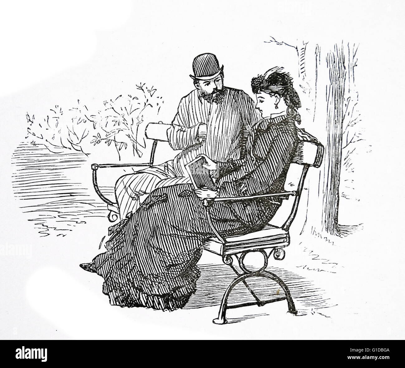 Graphic by Randolph Caldecott (1846-1886) a British artist and ...