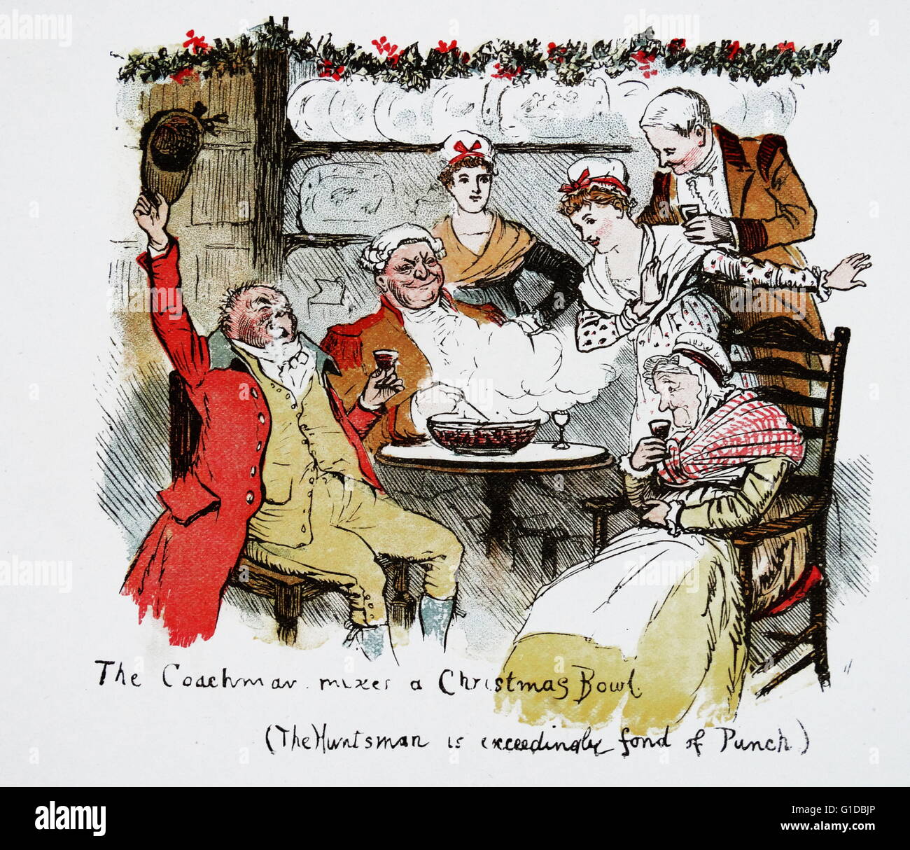 Graphic by Randolph Caldecott (1846-1886) a British artist and ...