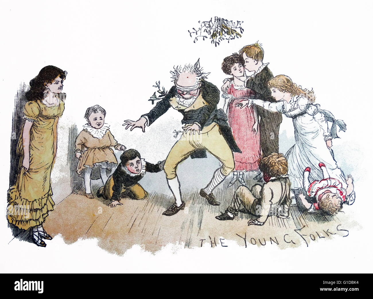 Graphic by Randolph Caldecott (1846-1886) a British artist and ...
