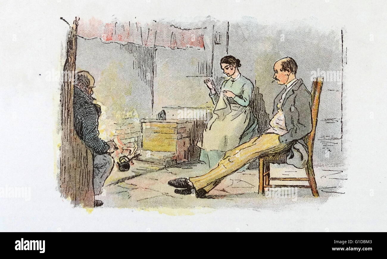 Graphic by Randolph Caldecott (1846-1886) a British artist and ...