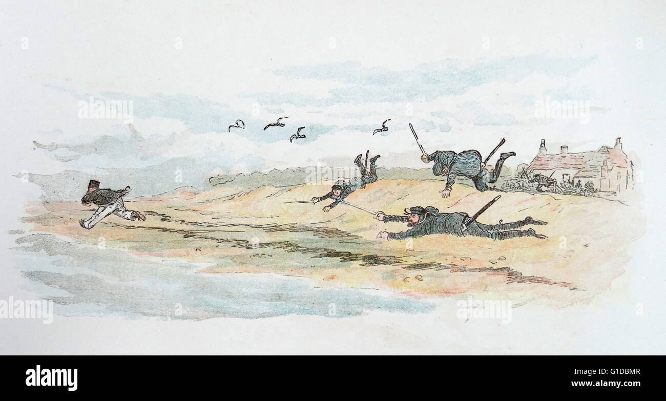 Graphic by Randolph Caldecott (1846-1886) a British artist and ...