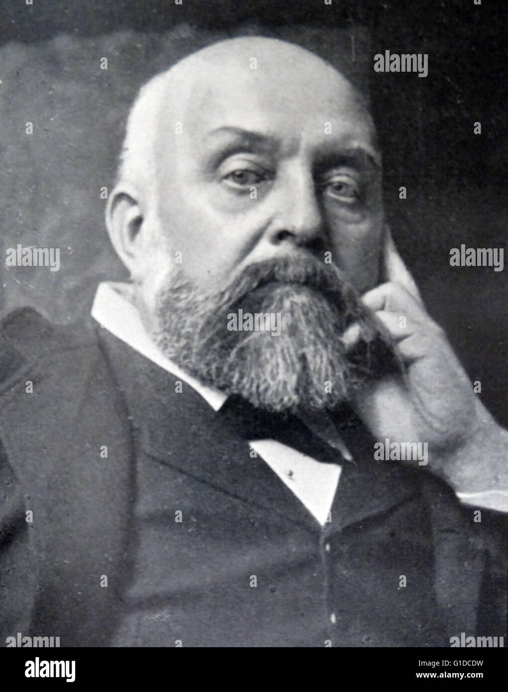 Photographic portrait of Andrew Pears (1770-1845) the inventor of ...