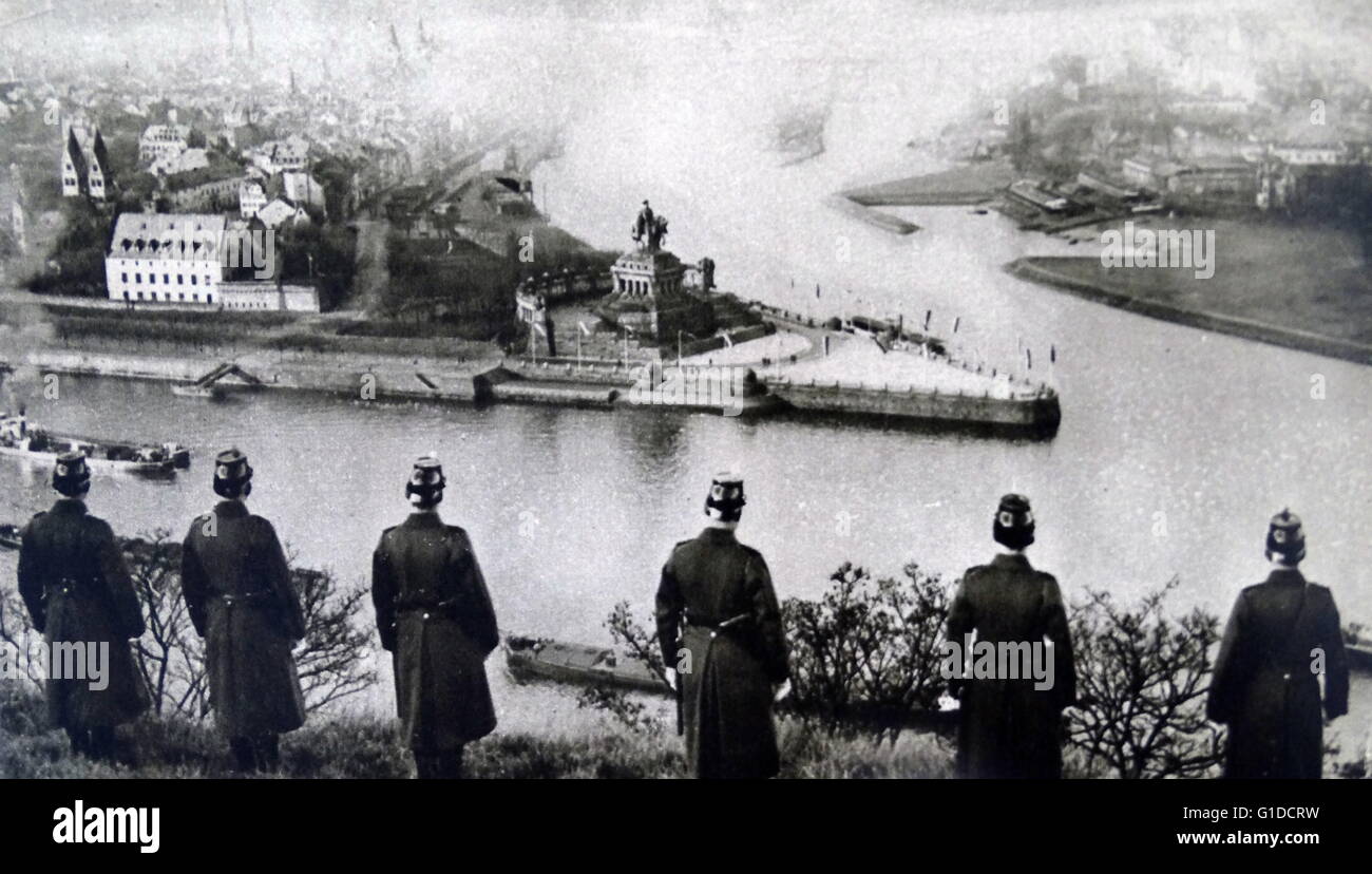 German troops occupation rhineland hi-res stock photography and images ...