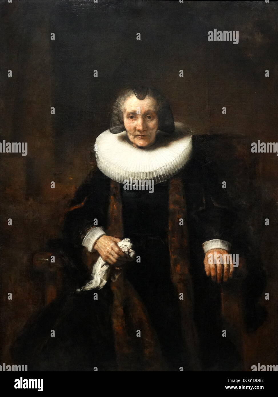Portrait margaretha de geer rembrandt hi-res stock photography and ...