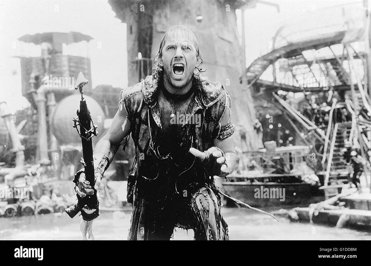 Kevin costner waterworld Black and White Stock Photos & Images - Alamy