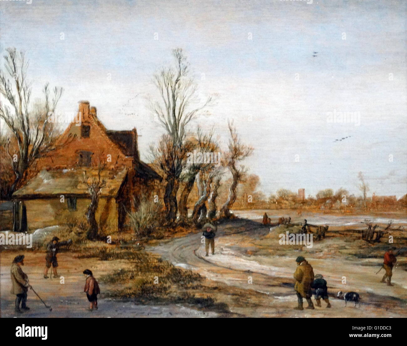 17th century dutch landscape painting hi-res stock photography and ...