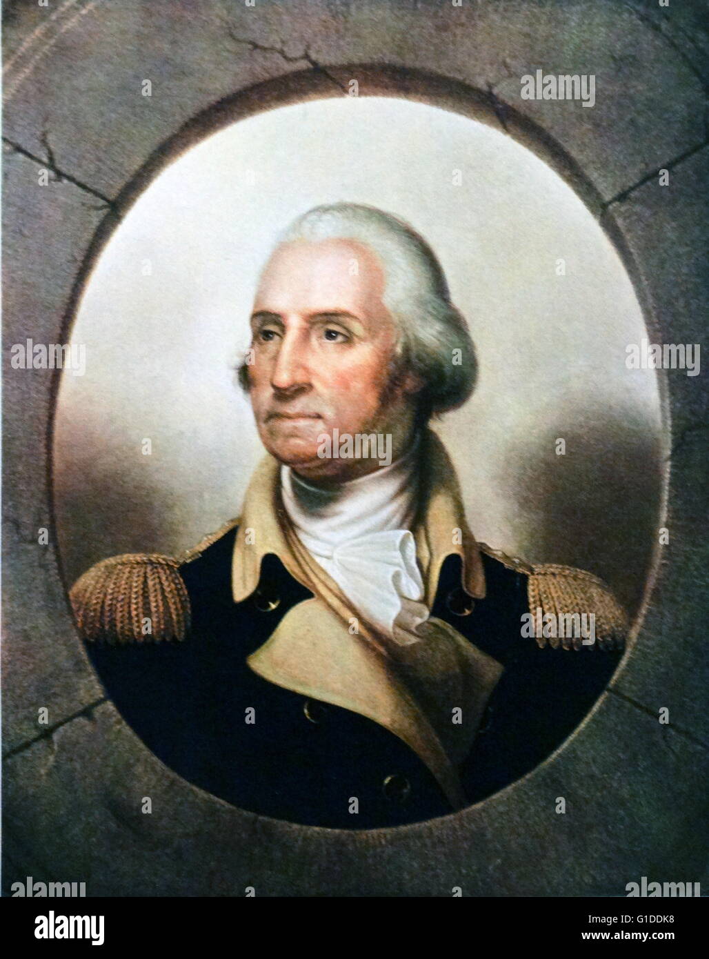 George washington portrait peale hi-res stock photography and images ...