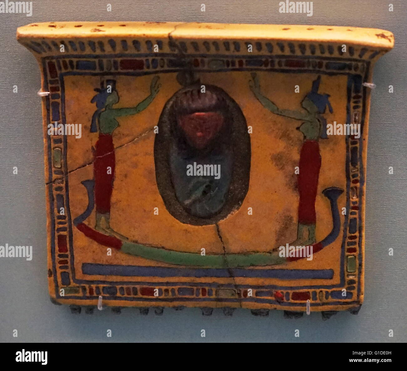 Pectorals from a tomb in Egypt, of the 20th Dynasty. Dated 13th Century ...