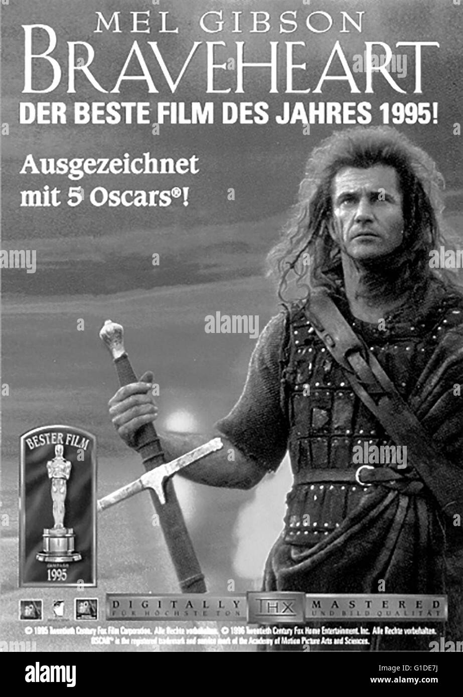 Braveheart mel gibson hi-res stock photography and images - Alamy