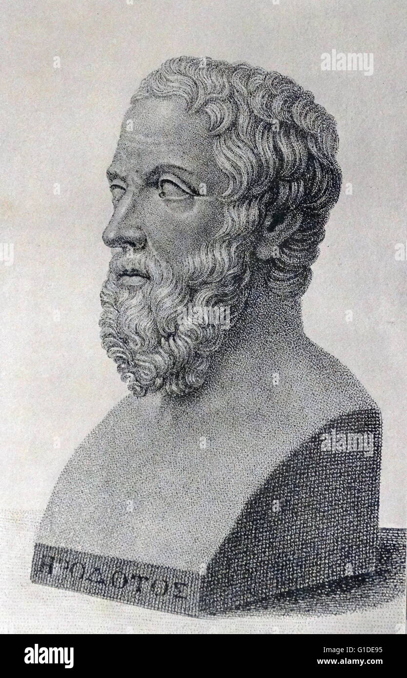 Herodotus bust hi-res stock photography and images - Alamy