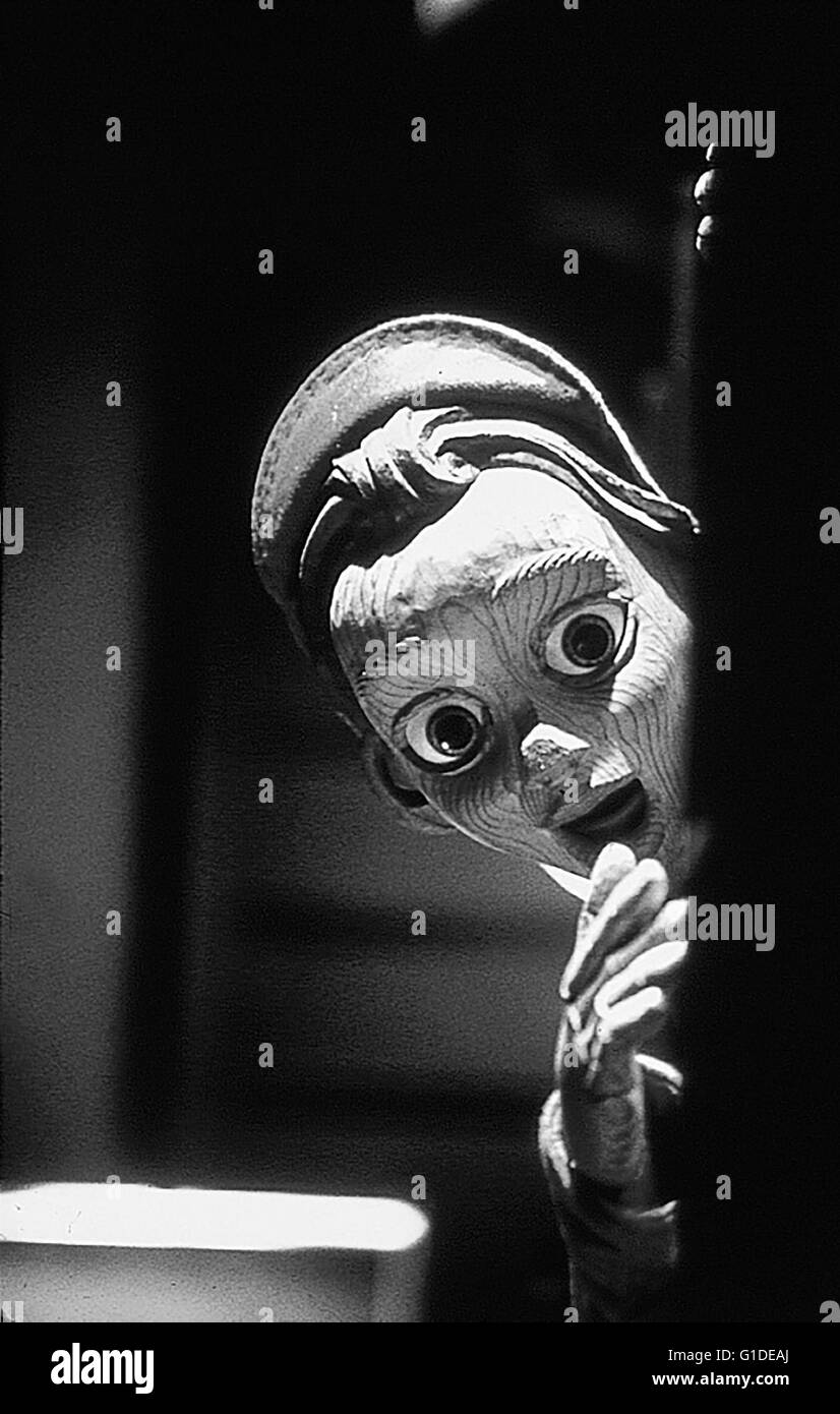 Pinocchio movie Black and White Stock Photos & Images - Alamy