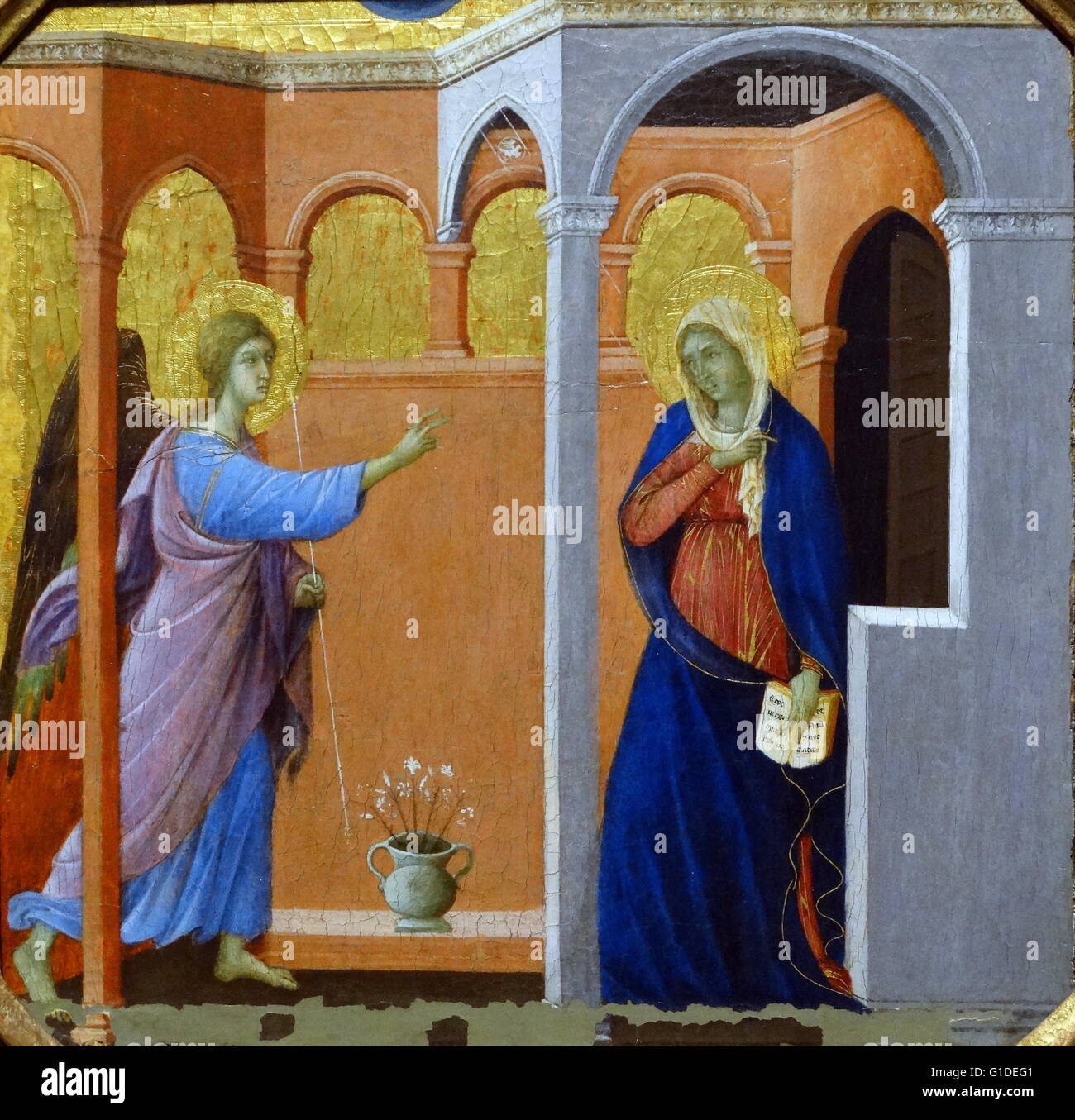 The annunciation painting hi-res stock photography and images - Alamy